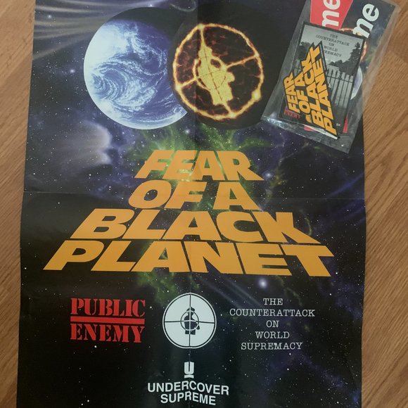 Supreme | Wall Decor | Supreme Ss8 Undercover Public Enemy Fear Of A ...